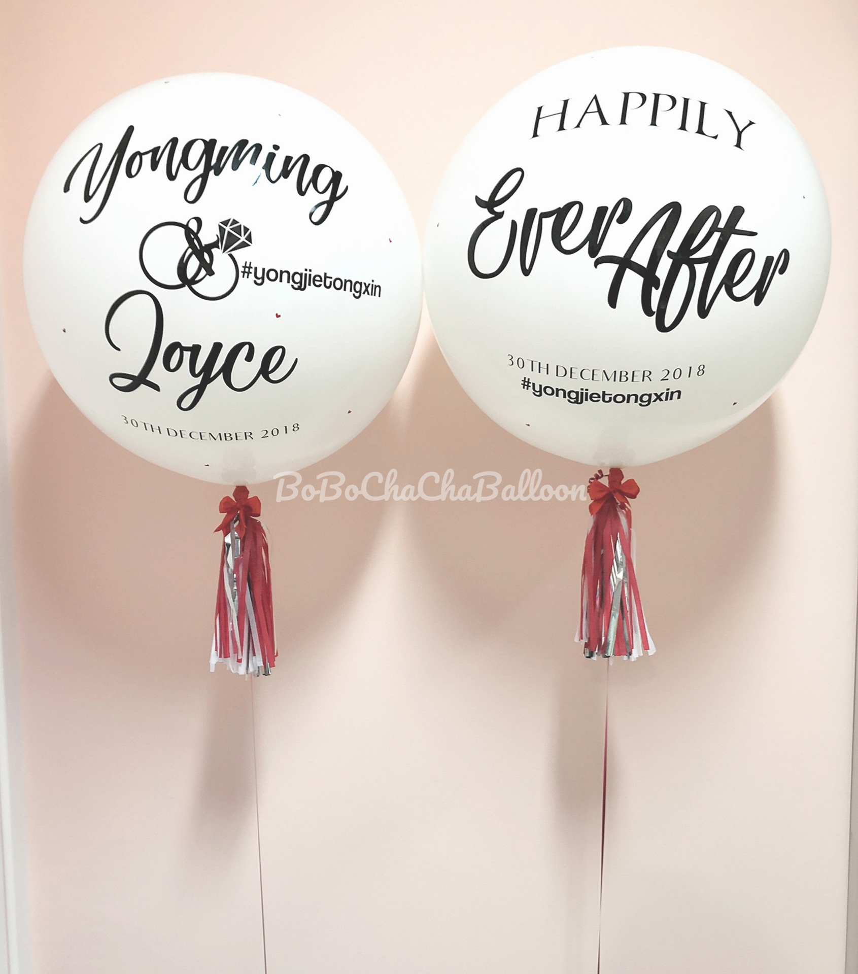 36 inch Personalized Jumbo Perfectly Round Latex Balloon - Snow White ...