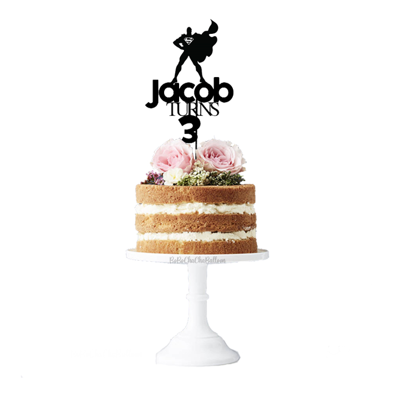 Personalise Your Cake With Our Customisable Cake Topper!