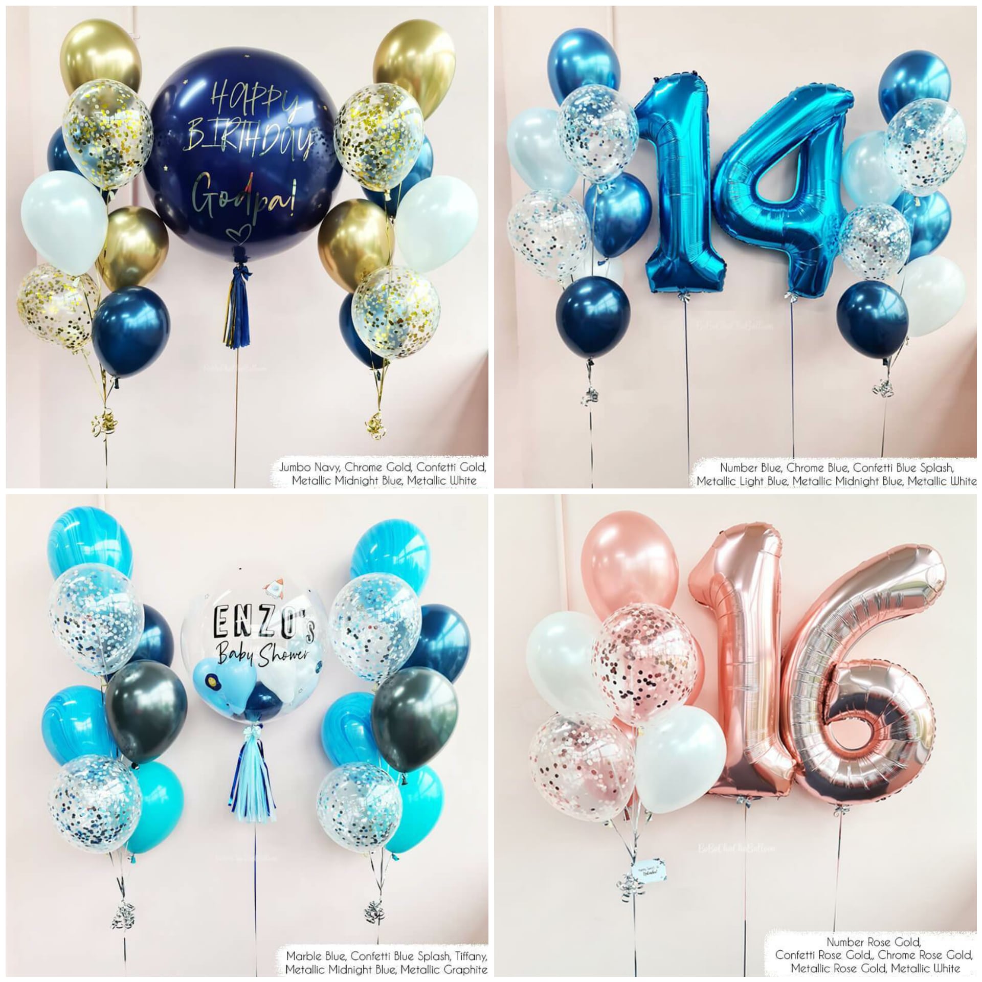 Party Balloons For Every Occasion | Bouquet Combos In SG