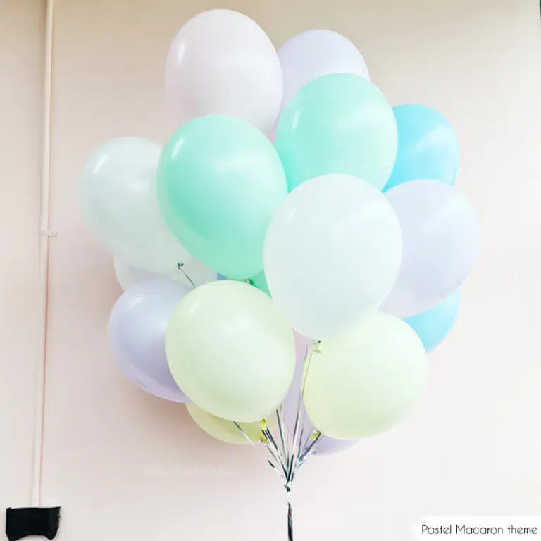 [Helium Balloon Bundle] - Rose Gold - Customised Helium Balloon ...