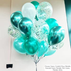 [Helium Balloon Bundle] - Rose Gold - Customised Helium Balloon ...