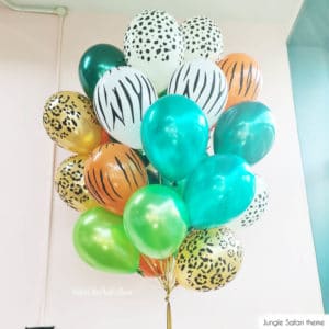 [Helium Balloon Bundle] - Rose Gold - Customised Helium Balloon ...
