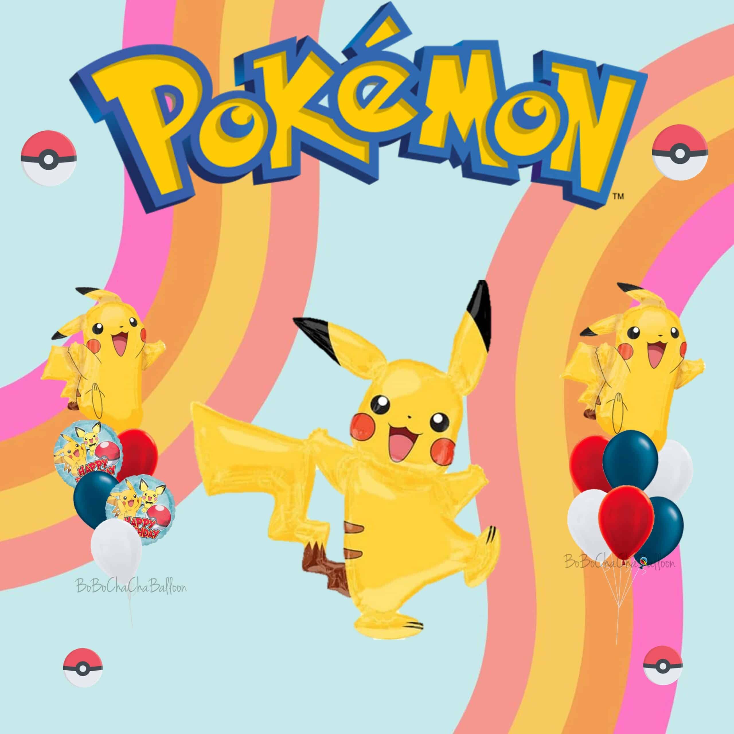 Pokémon Archives - Customised Helium Balloon Delivery | Singapore Party ...