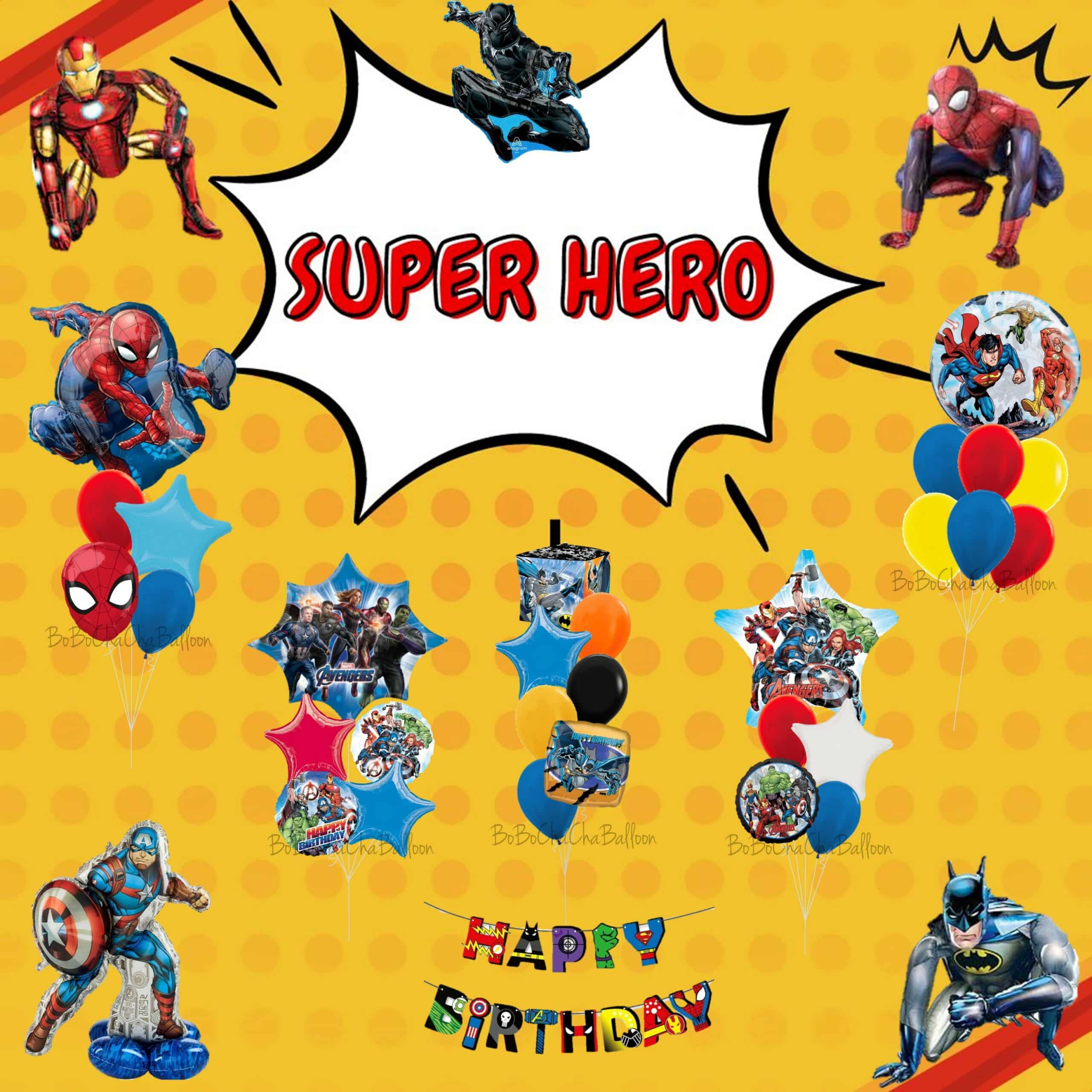 Super Hero Archives - Customised Helium Balloon Delivery | Singapore ...