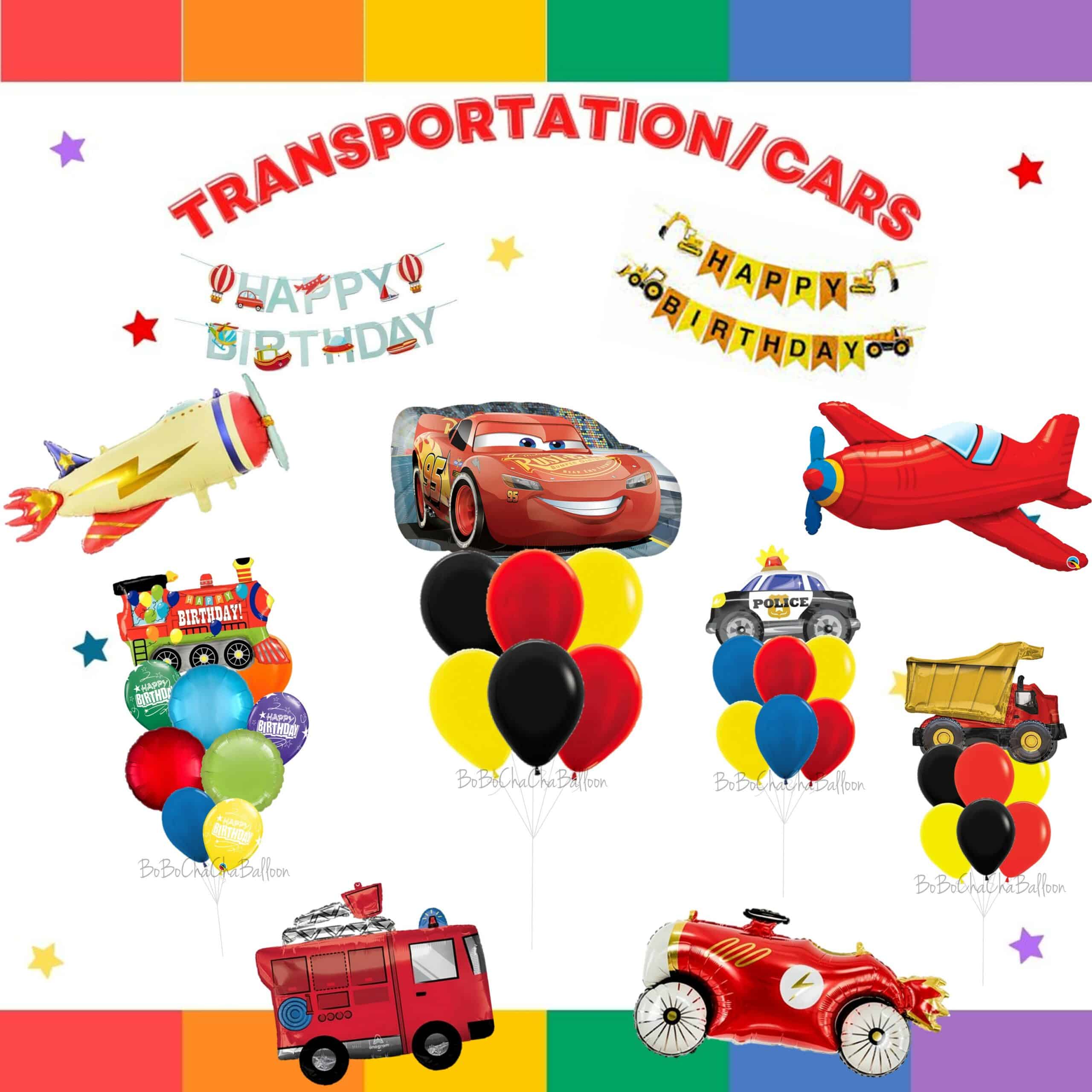 Transportation/Cars Archives - Customised Helium Balloon Delivery ...