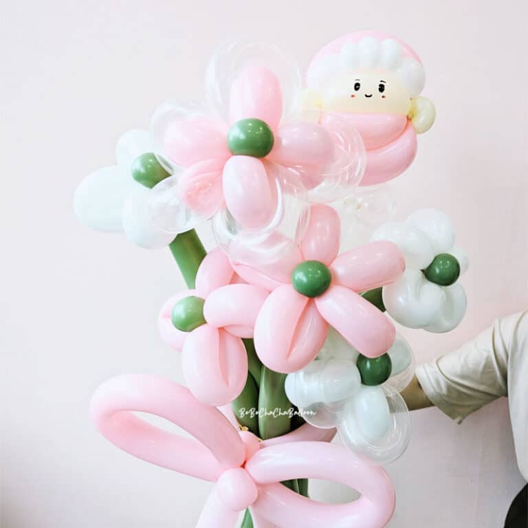Flower Balloon Sculpture Archives - Customised Helium Balloon Delivery ...