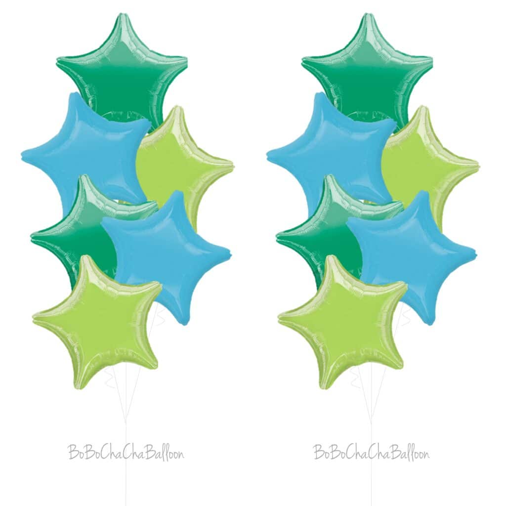 [Selamat Hari Raya] Star Foil Balloon Bouquet - Customised Helium ...