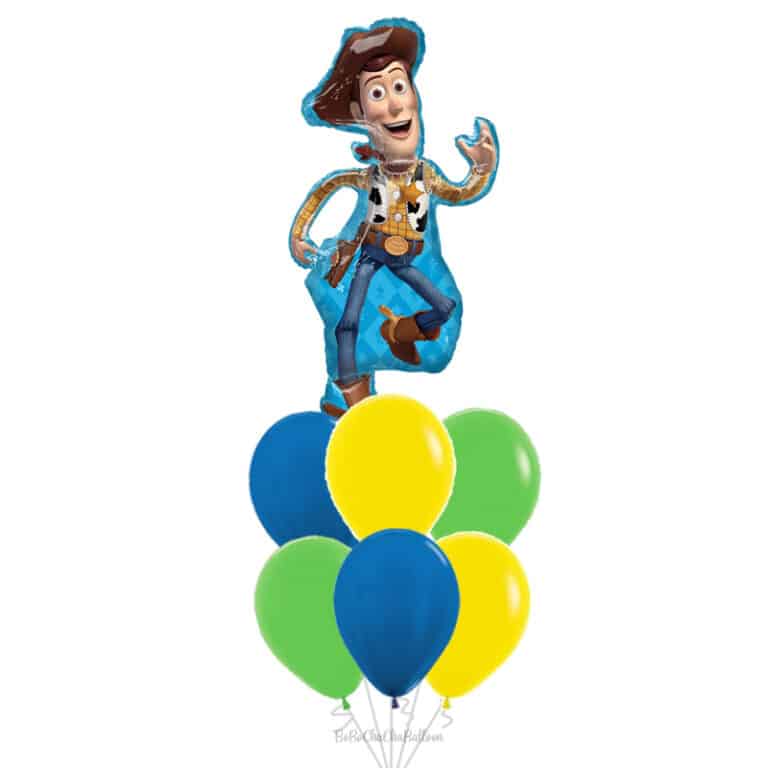 [Toy Story] Toy Story 4 Woody Balloon Bouquet (7pcs) - Customised ...