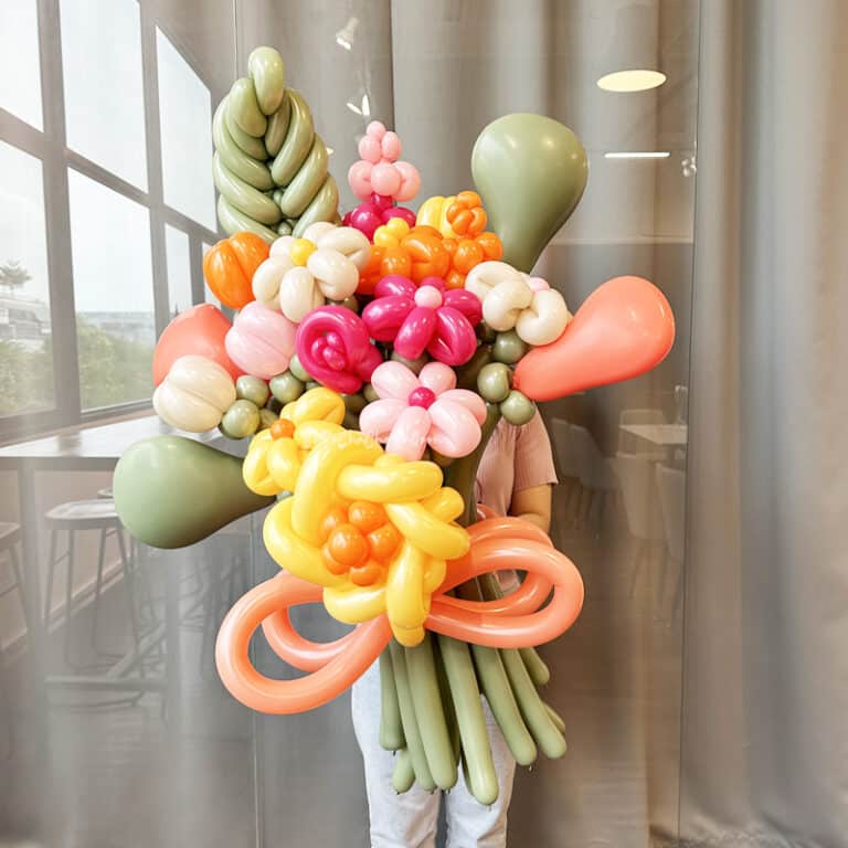 [Flower Balloon Sculpture] - Big Dream Blossom - Customised Helium ...