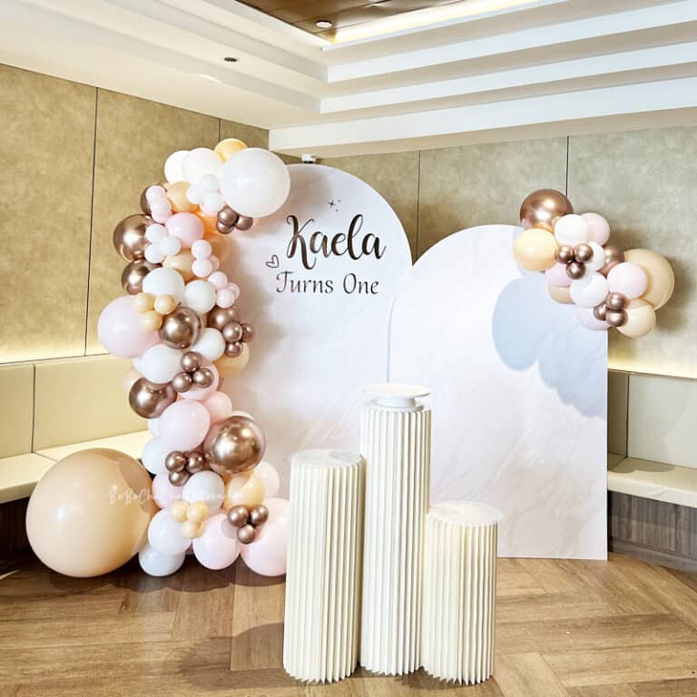 Stunning Balloon Backdrops Setup | For Birthdays & More