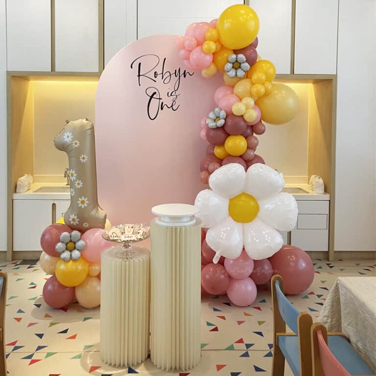 Stunning Balloon Backdrops Setup | For Birthdays & More