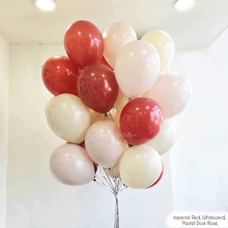 [Helium Balloon Bundle] - Pink Beach - Customised Helium Balloon ...