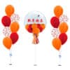 [CNY 2026] 24″ Bubble Balloon Orange Red Set - Happy New Year ...