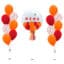 [CNY 2026] 24″ Bubble Balloon Orange Red Set - Happy New Year ...